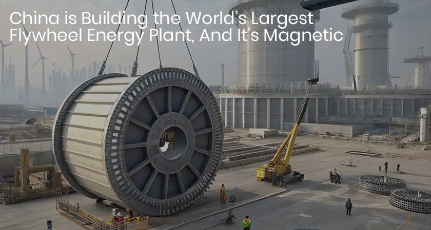 China Builds Massive Flywheel Energy Plant | Business Fortune