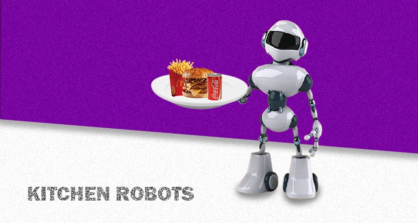 Robots and AI used in restaurants