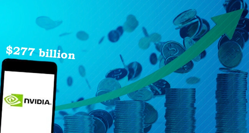 Nvidia creates history market worth