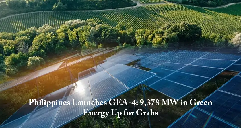 Philippines Launches GEA-4 with 9,378 MW Green Energy Bid- Business Fortune