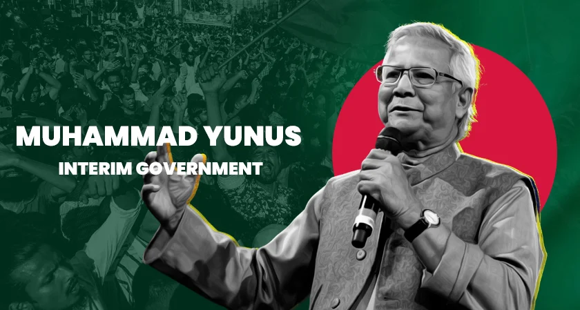 "Bangladesh Awaits Interim Govt Led by Muhammad Yunus"