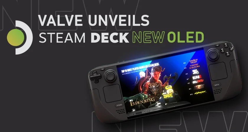 Valve unveils the new Steam Deck OLED